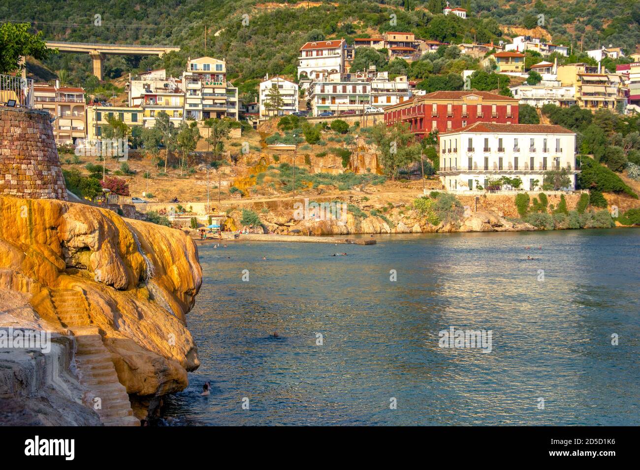 Loutra Edipsou, North Euboea, Greece Stock Photo - Alamy