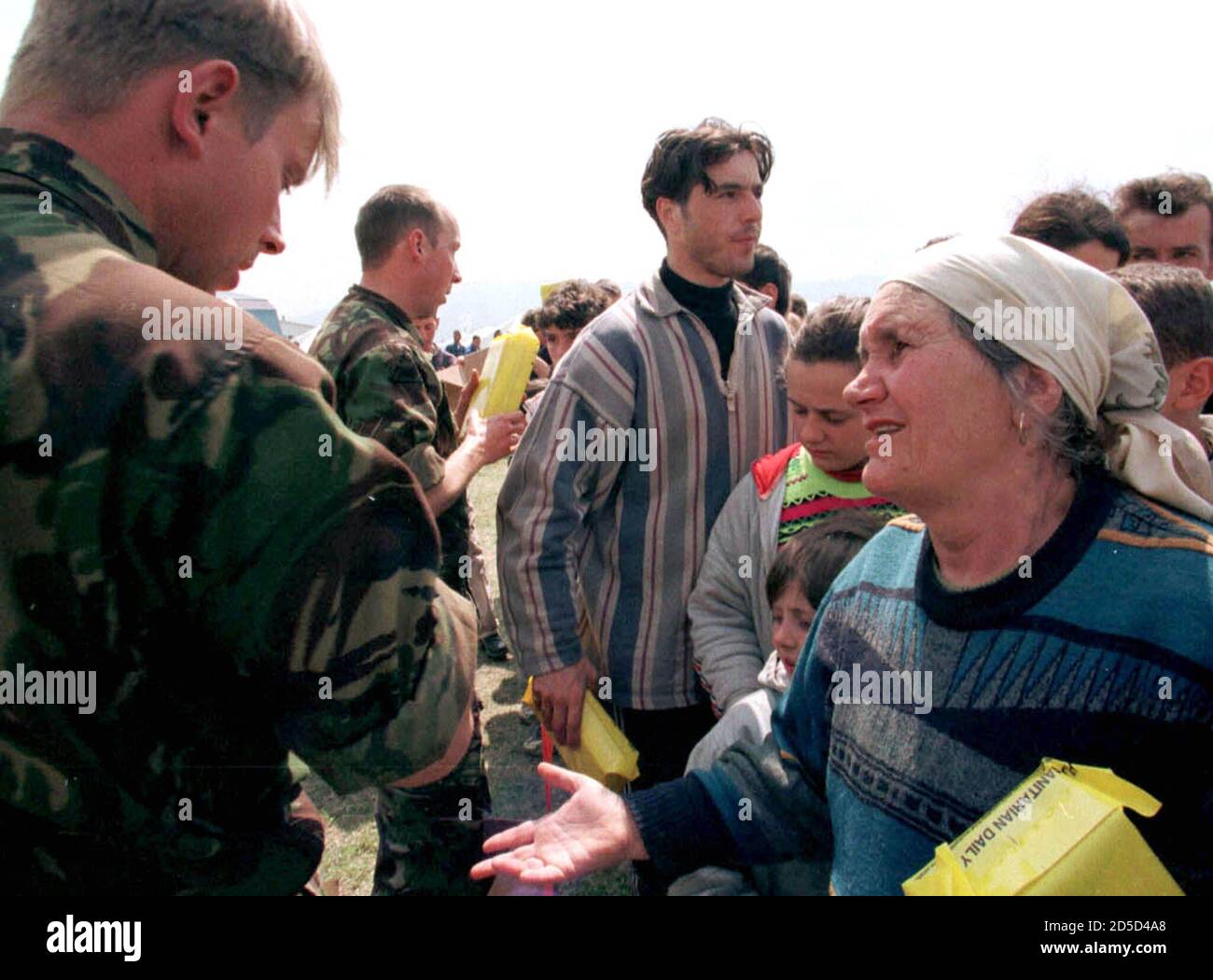 Brazda refugee camp hi-res stock photography and images - Alamy