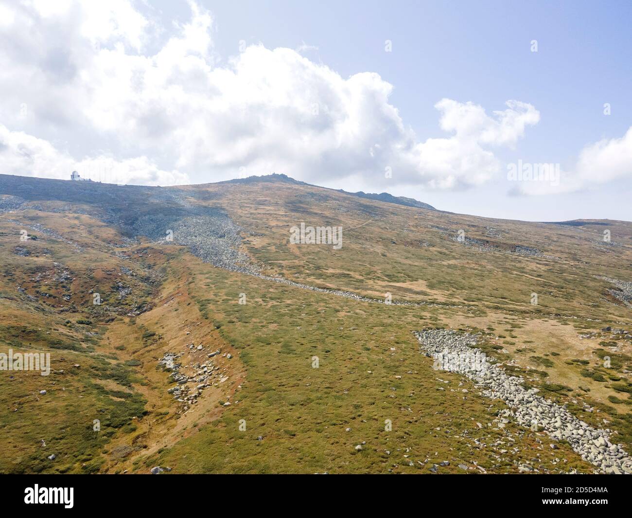 Aerial view of Landscape of Vitosha Mountain, Sofia City Region ...