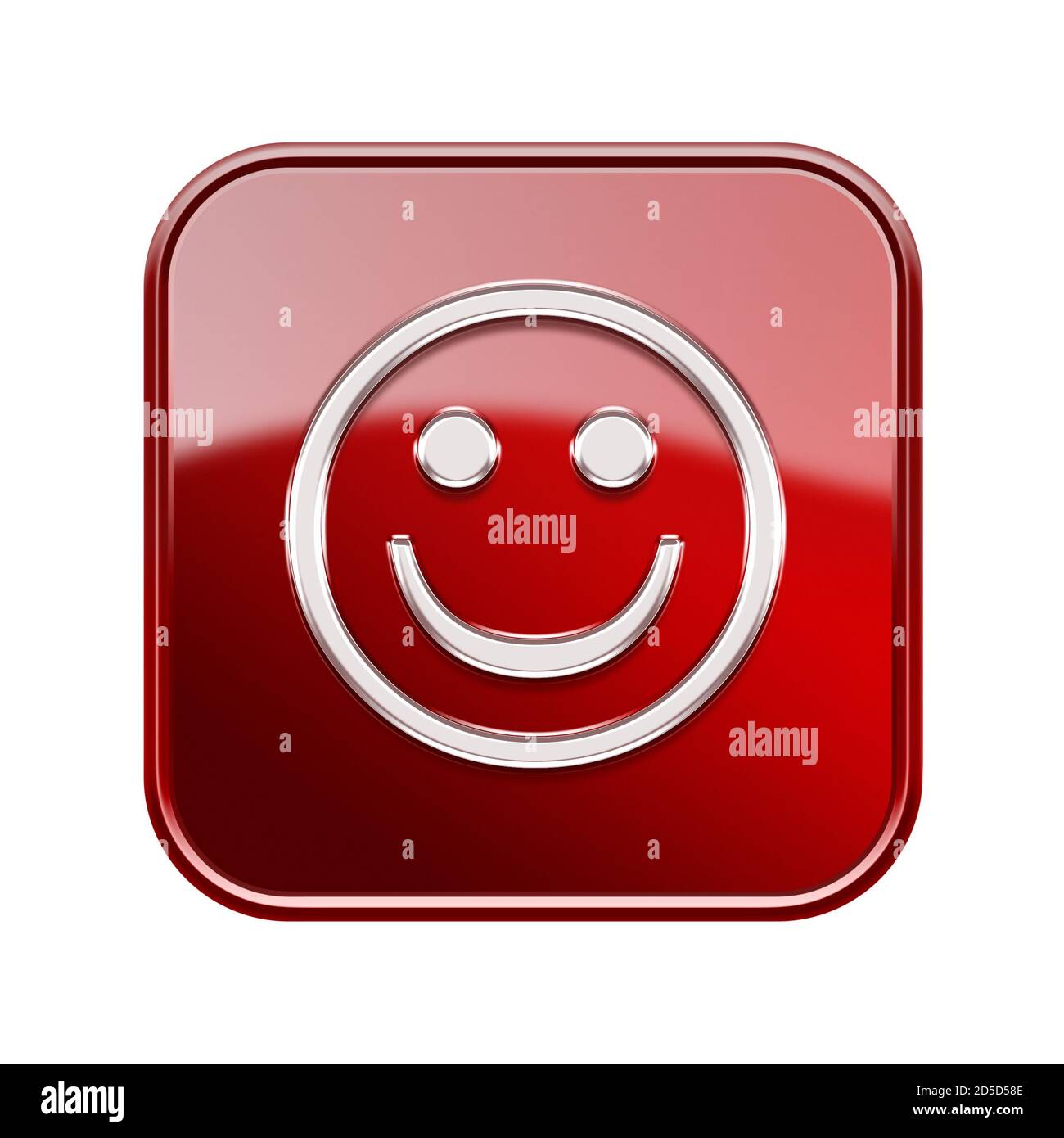 Red smiley face smile circle hi-res stock photography and images - Alamy