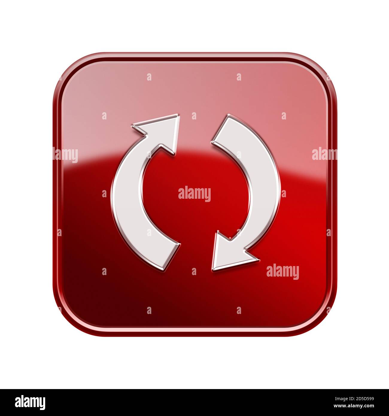 refresh icon glossy red, isolated on white background Stock Photo - Alamy refresh icon glossy red, isolated on white background Stock Photo - Alamy