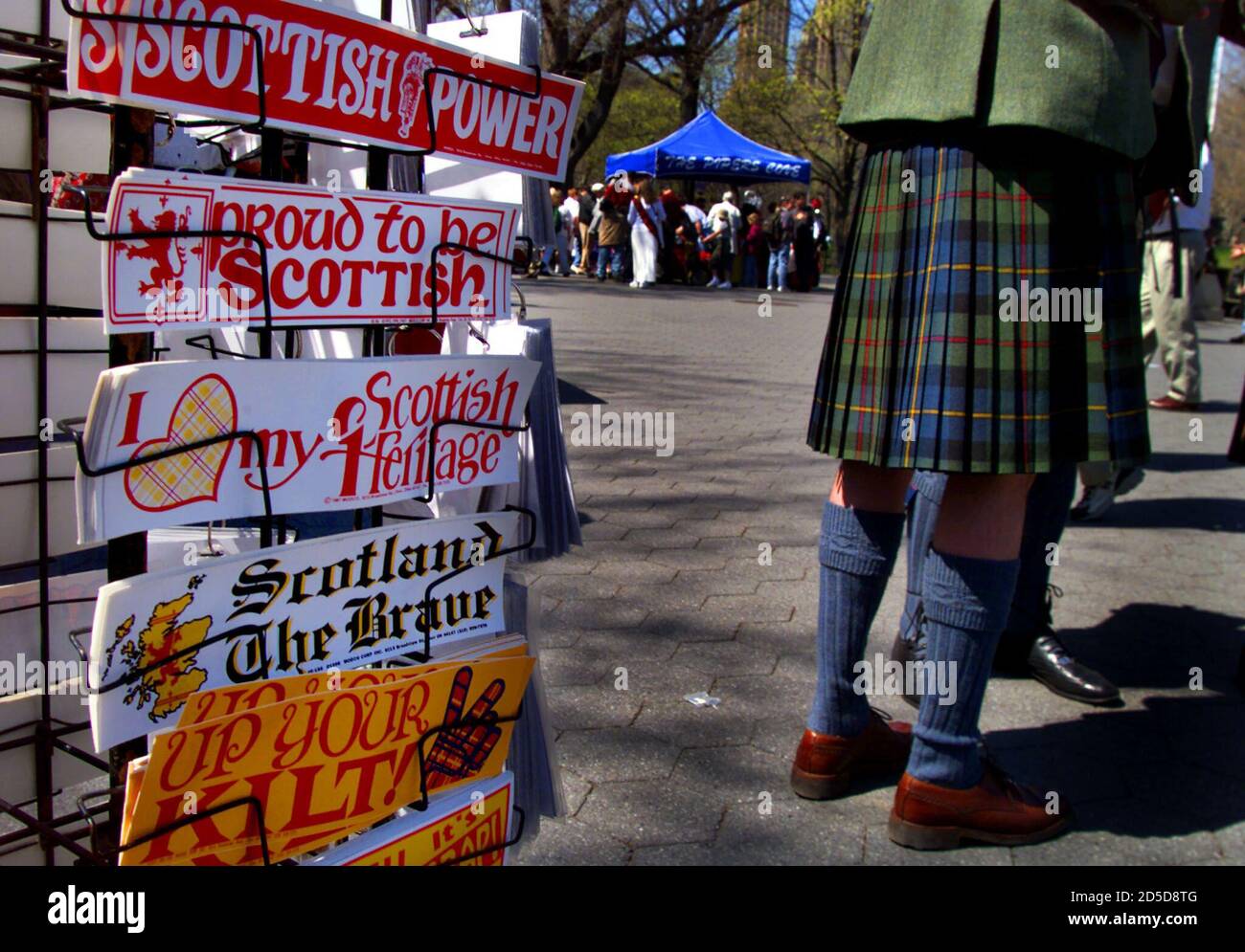 Scottish celebrations kilts hi-res stock photography and images - Alamy