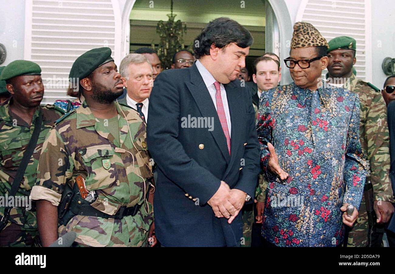 President mobutu sese seko hi-res stock photography and images - Alamy