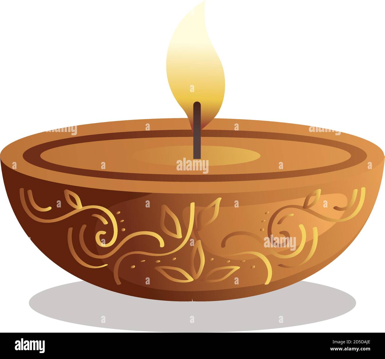 Candle lights india Cut Out Stock Images & Pictures - Alamy