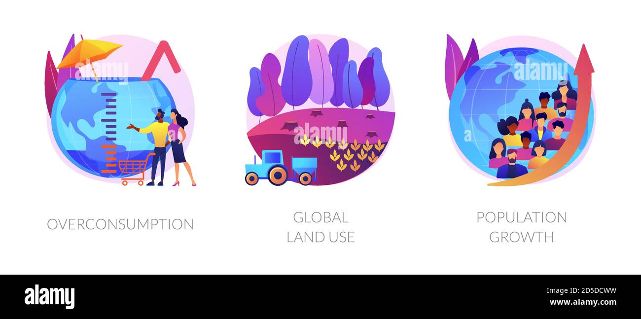 Resource consumption vector concept metaphors Stock Vector Image & Art ...