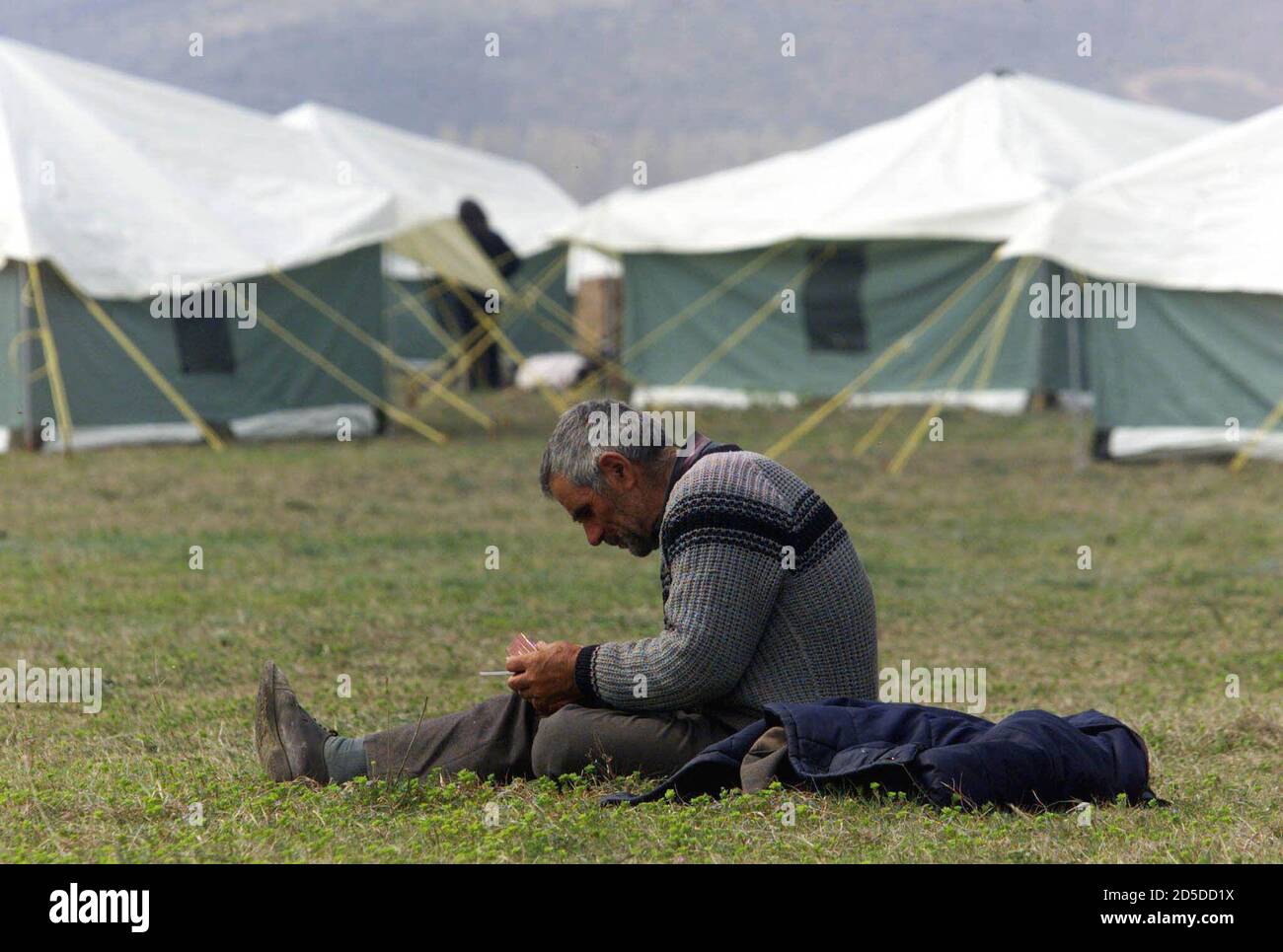 Brazda refugee camp hi-res stock photography and images - Alamy