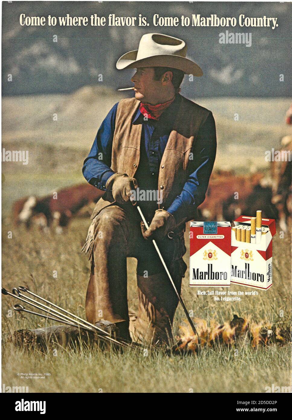 Marlboro Advertisement Cowboy High Resolution Stock Photography and ...