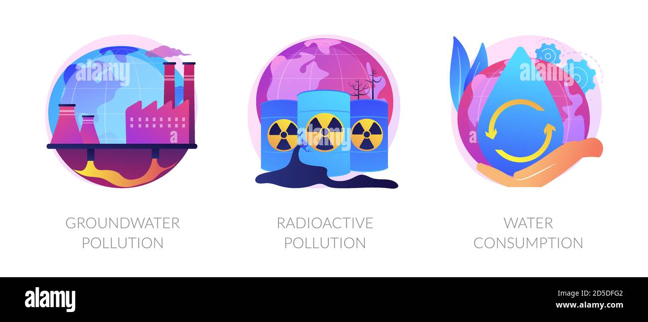 Water pollution vector concept metaphors Stock Vector Image & Art - Alamy