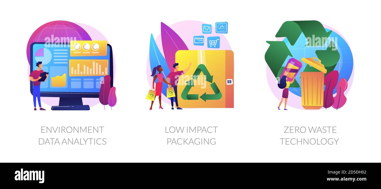 Big data eco technology vector concept metaphors Stock Vector Image & Art - Alamy