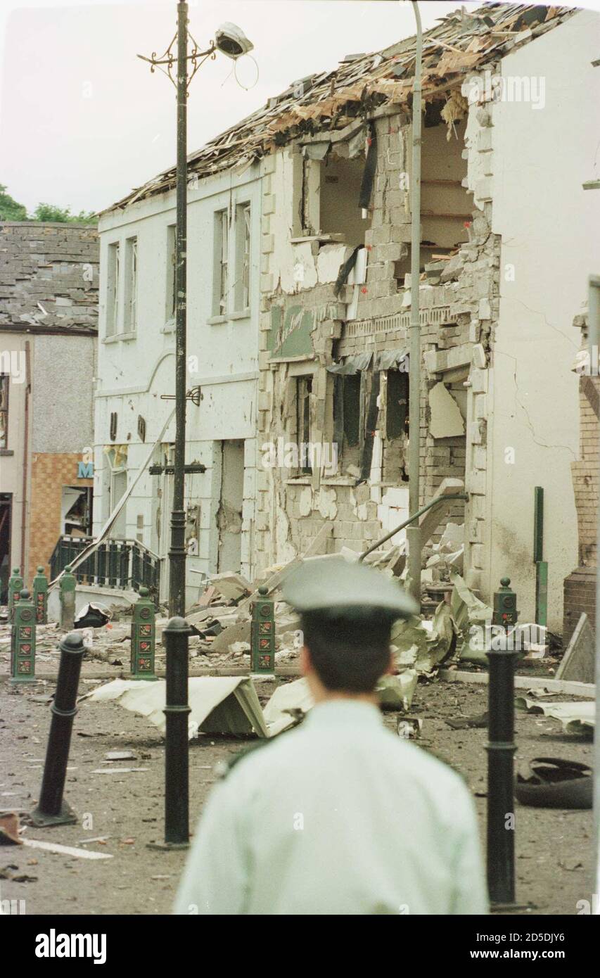 A royal ulster constabulary officer scene were hi-res stock photography ...