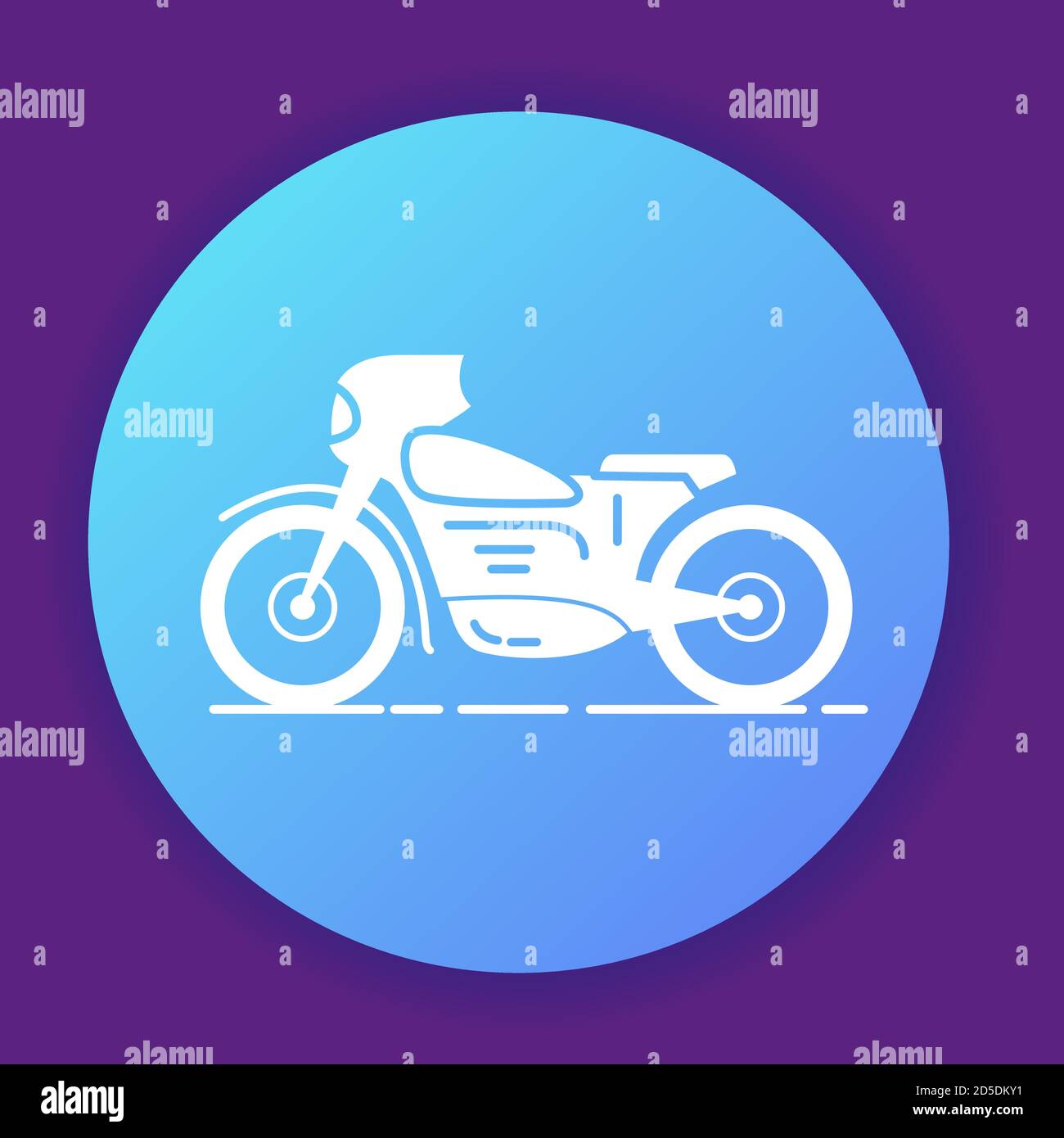 Icon motorcycle a flat line art style a vector.Vehicle side view ...