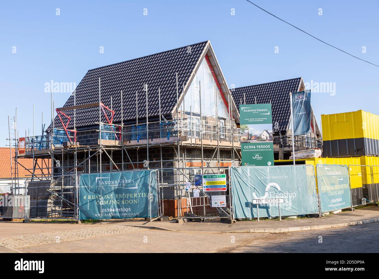 Construction site private owner occupier housing by Flagship Homes ...