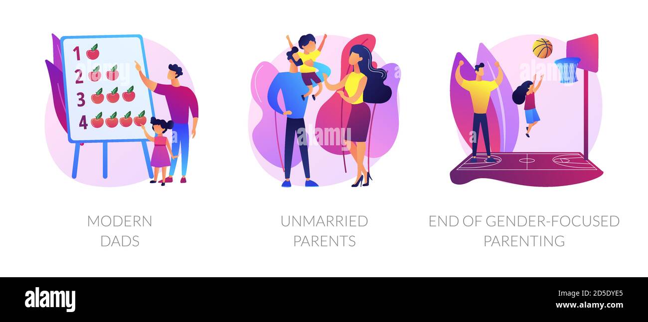Gender creative parenting Stock Vector Images - Alamy
