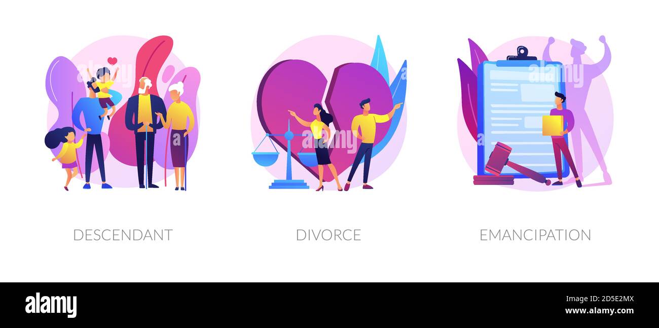 Society issues abstract concept vector illustrations Stock Vector Image ...