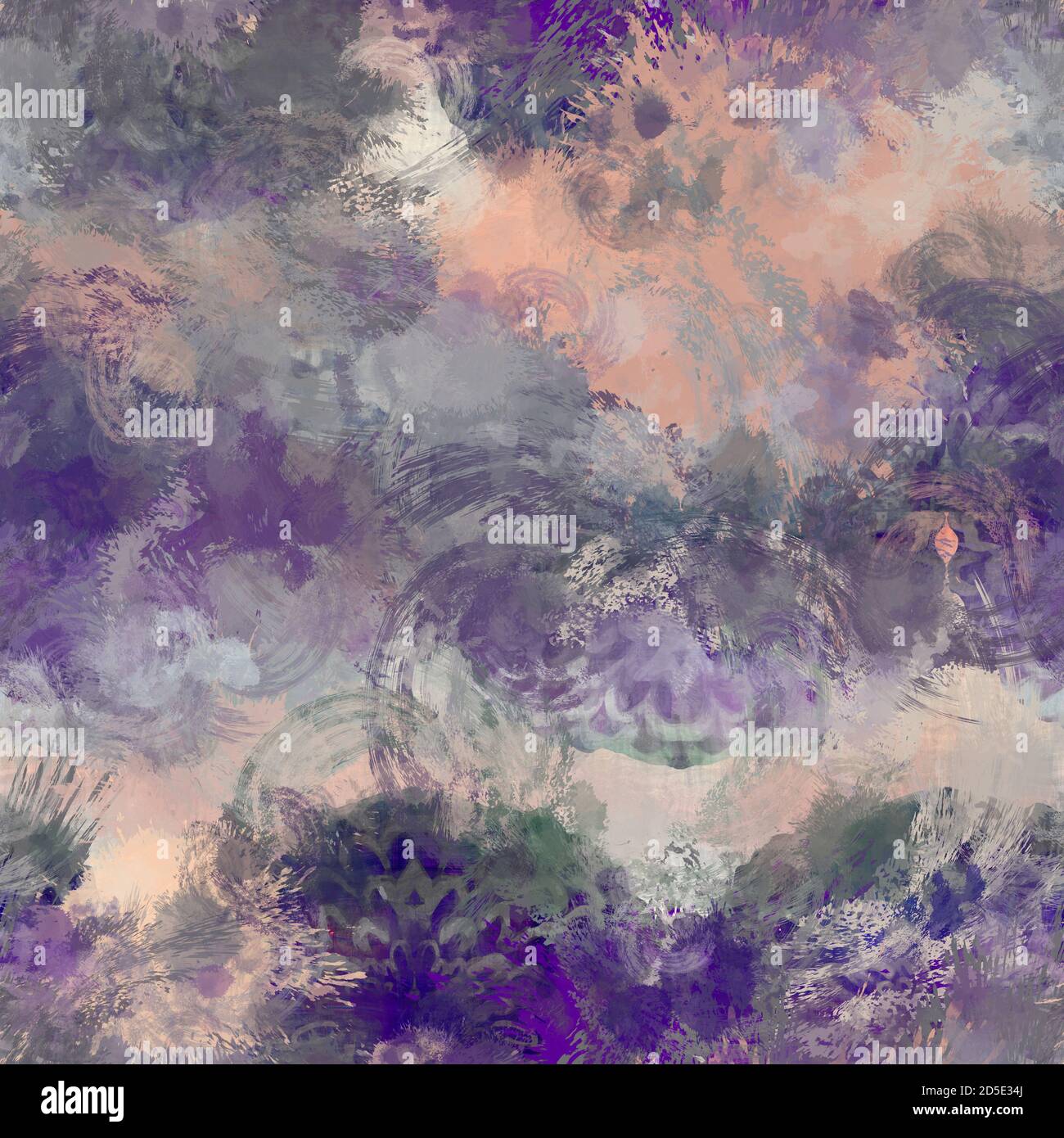 Paint splat funky splatter mess seamless pattern Stock Photo - Alamy