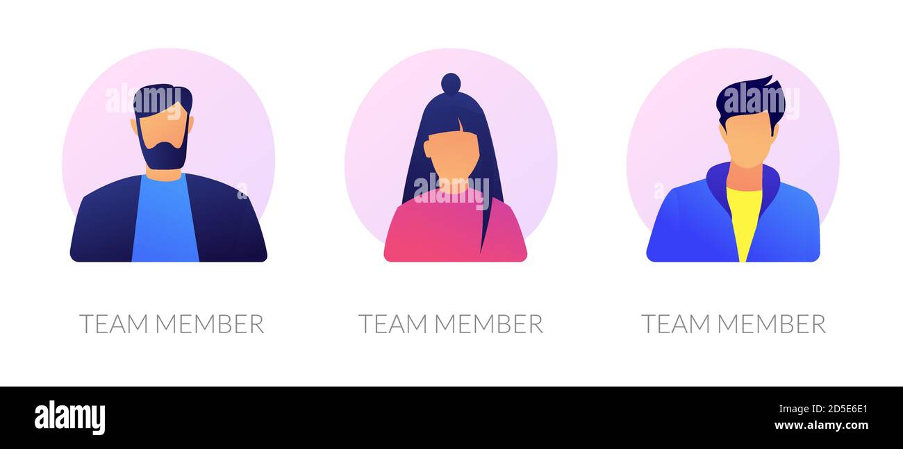 Team member vector concept metaphors Stock Vector Image & Art - Alamy