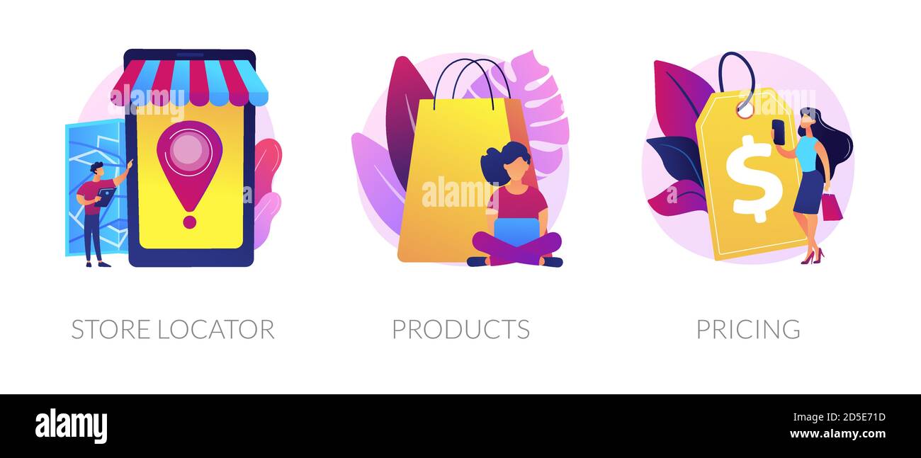 Online store vector concept metaphors Stock Vector Image & Art - Alamy