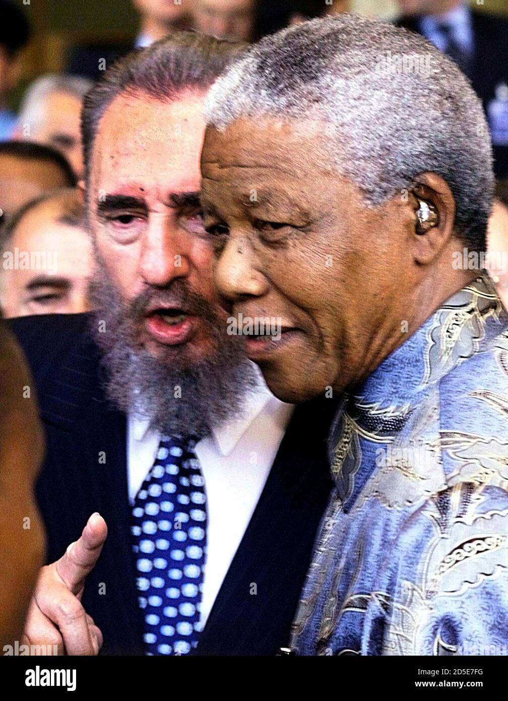 Fidel Castro And Nelson Mandela