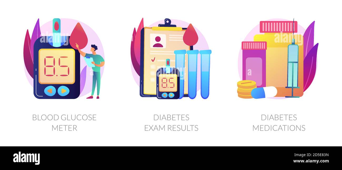 Insulin diabetes medication Stock Vector Images - Alamy