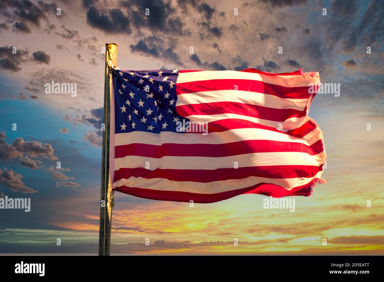 Digital flag hi-res stock photography and images - Alamy