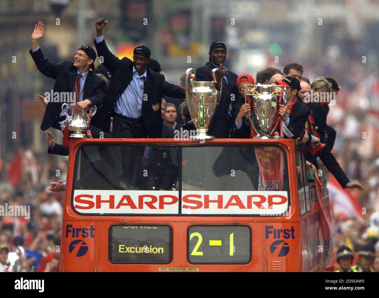 Andy cole england fans hi-res stock photography and images - Alamy