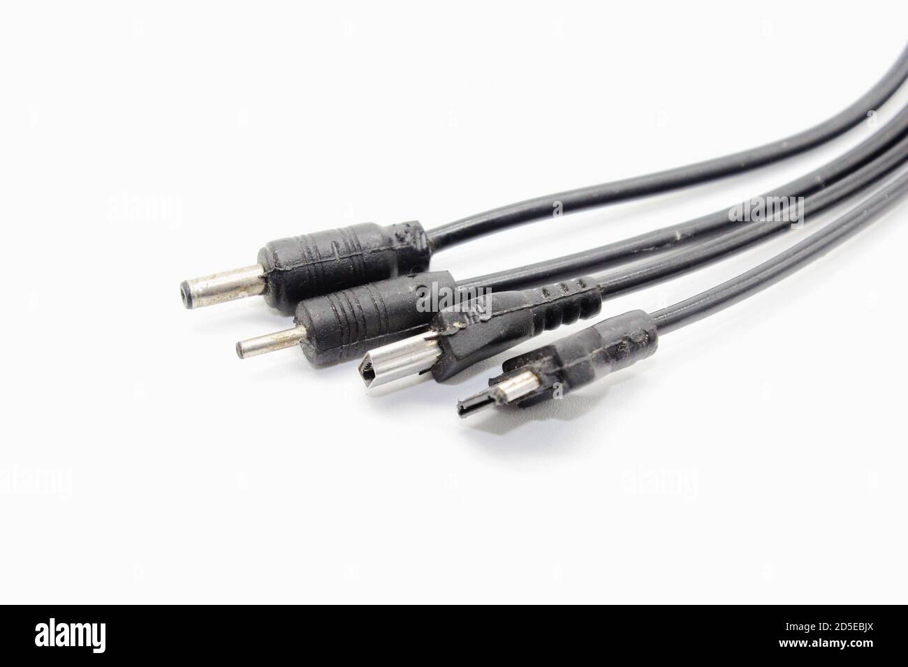 A picture of charging pins on white background Stock Photo - Alamy