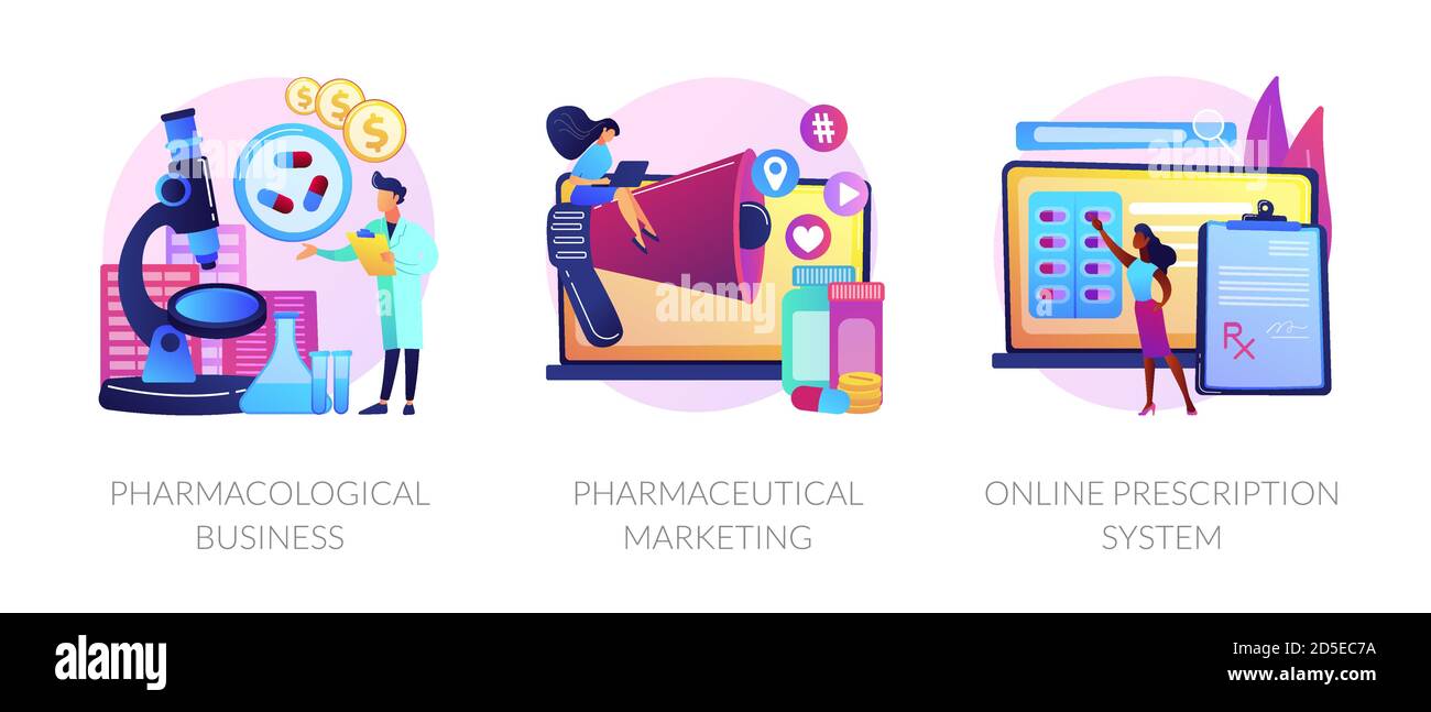 Pharmacological service vector concept metaphors Stock Vector Image ...