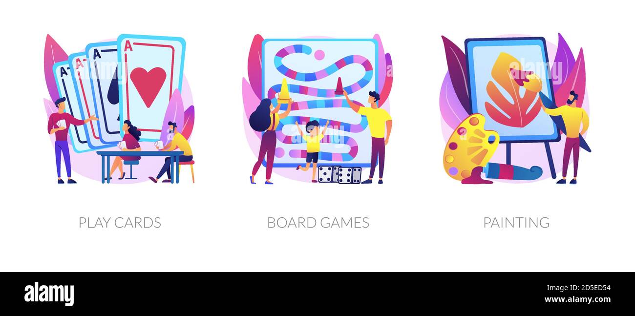 Social isolation free time spending abstract concept vector ...