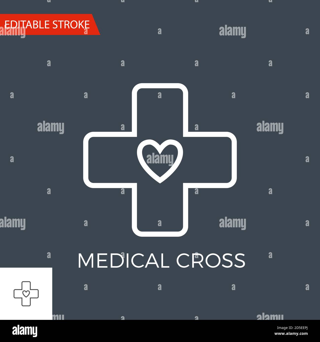 Medical Cross Vector Icon Stock Vector Image & Art - Alamy