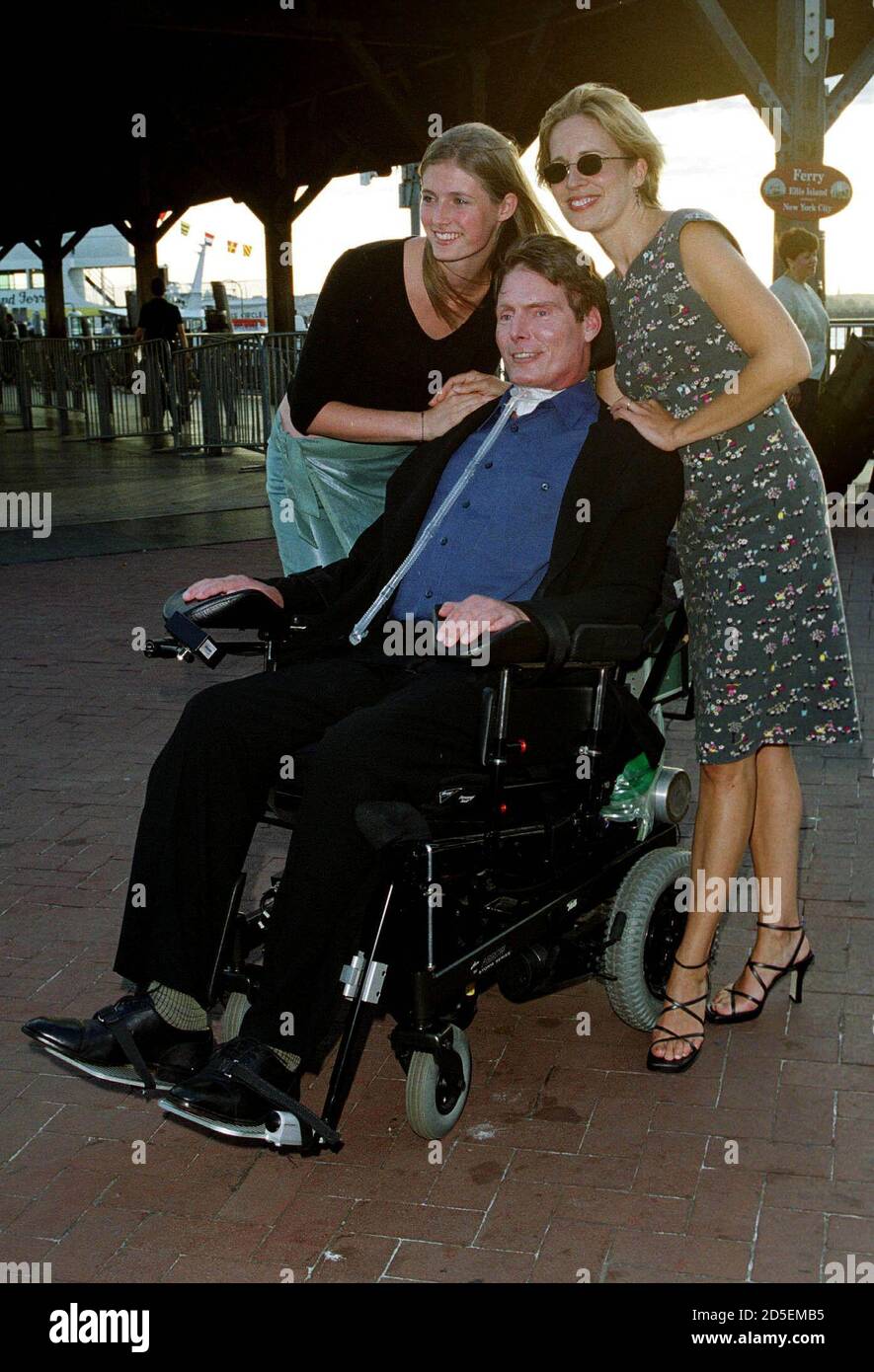 Christopher reeve and wife dana hi-res stock photography and images - Alamy