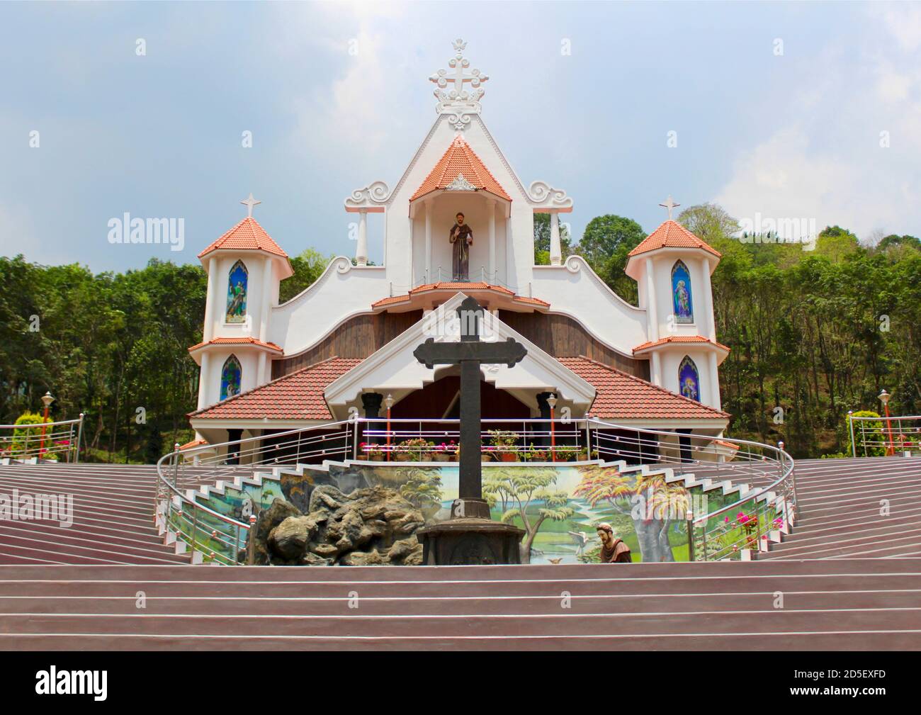 Christian church in Kerala, India Stock Photo - Alamy