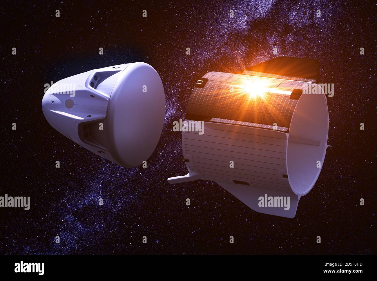 Separation descent module from hi-res stock photography and images - Alamy