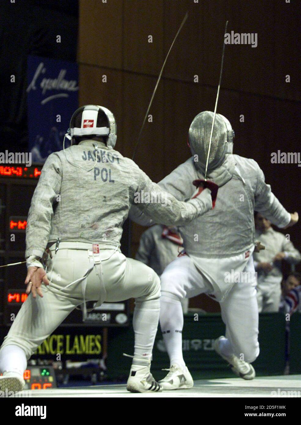 French fencing team sport hi-res stock photography and images - Alamy