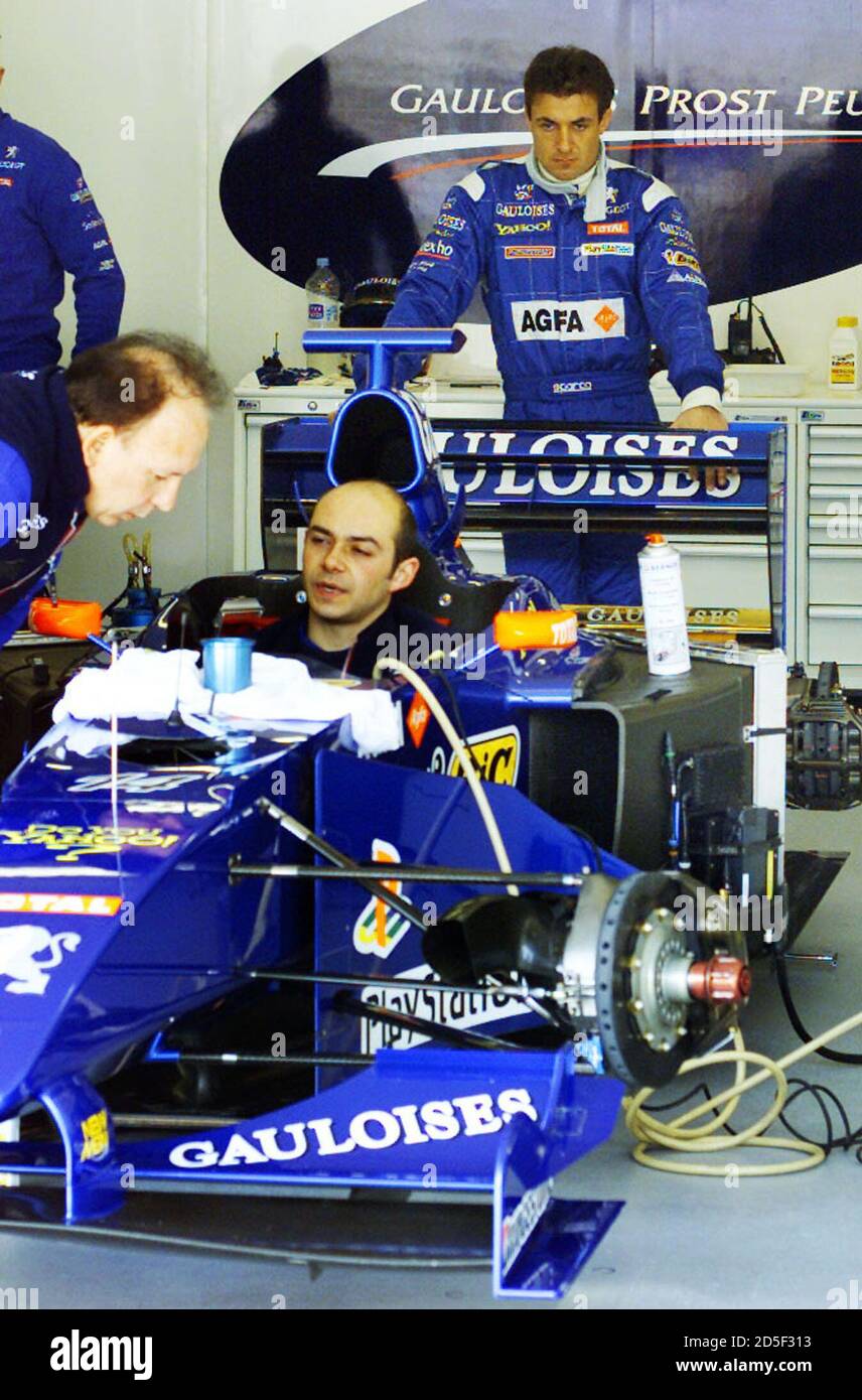 Jean alesi during testing hi-res stock photography and images - Alamy