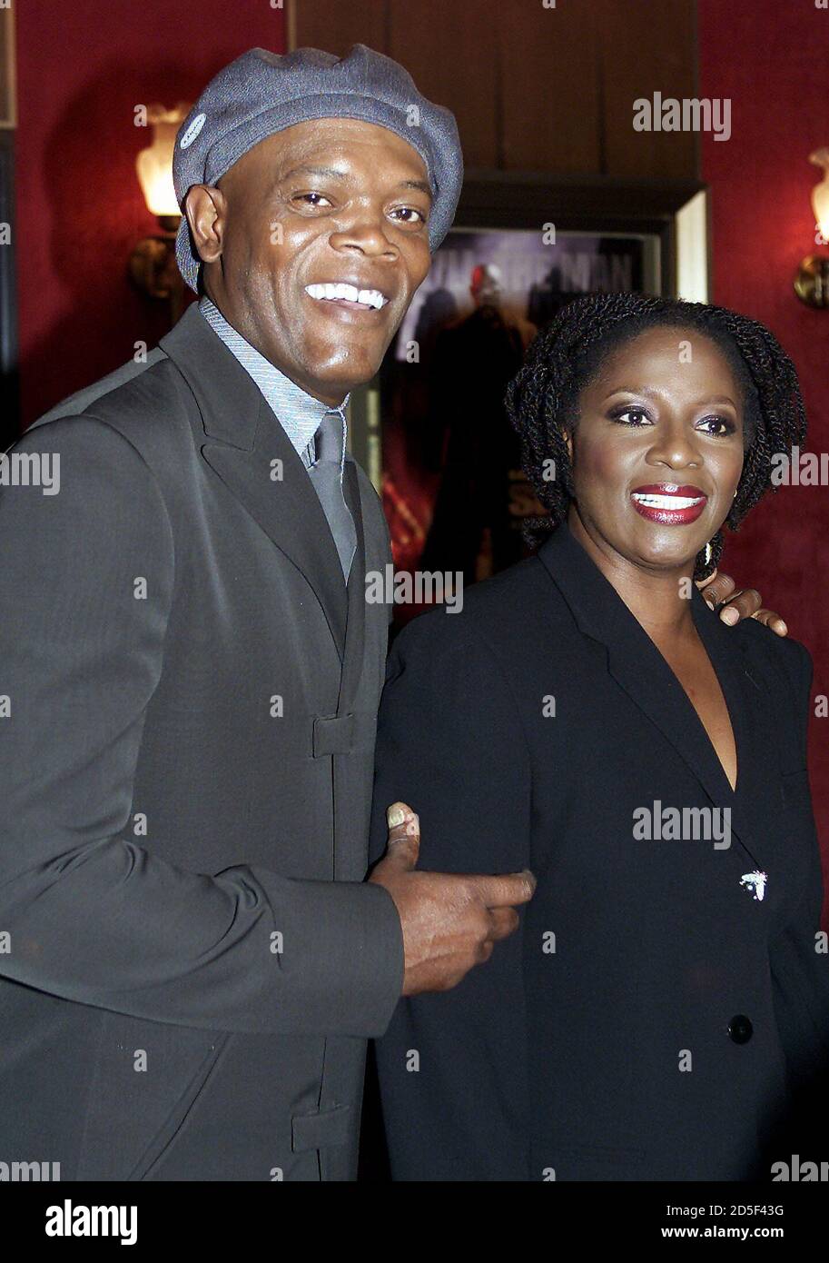 Actor samuel jackson wife latanya hi-res stock photography and images ...