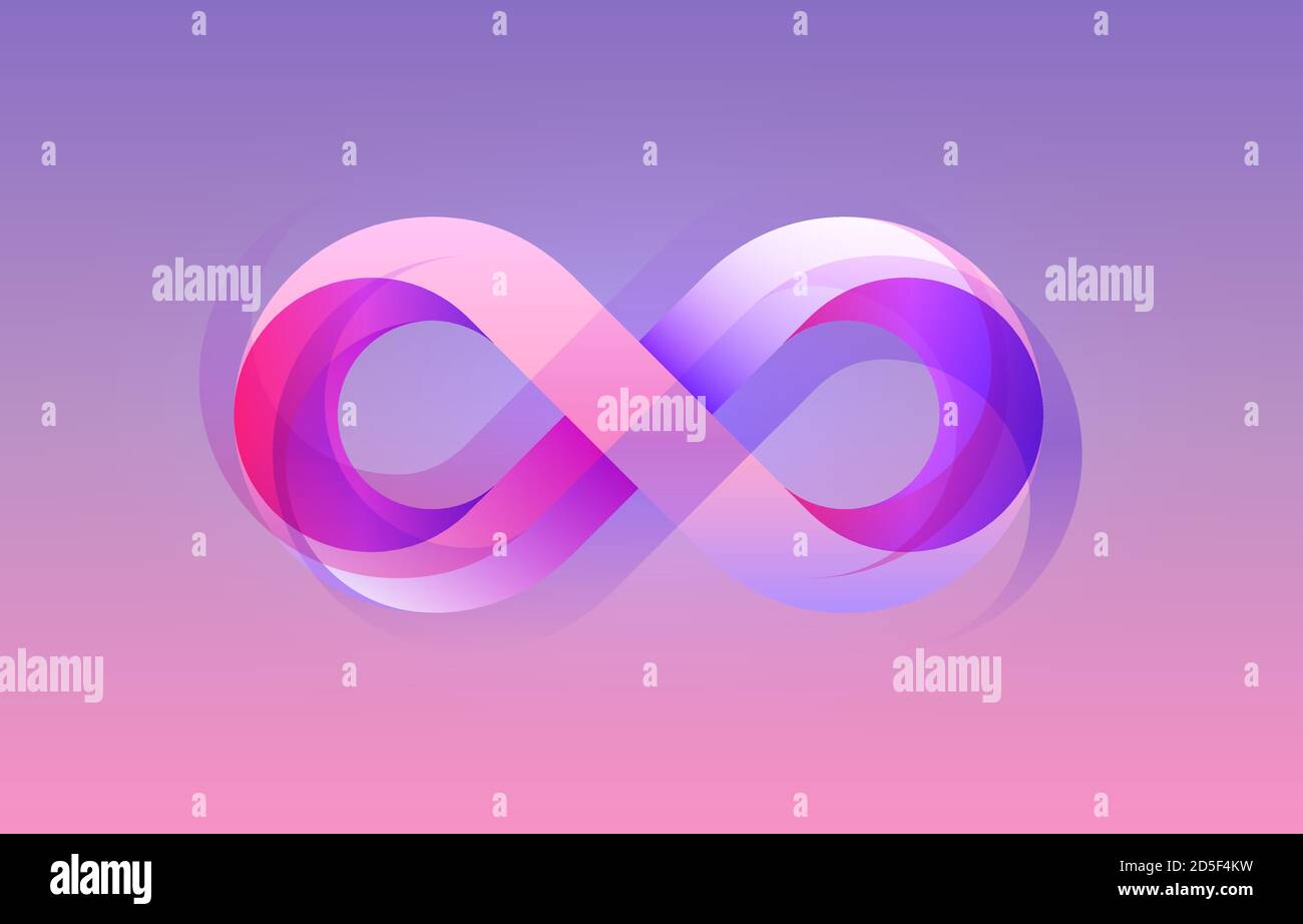 Eternity pink Stock Vector Images - Alamy
