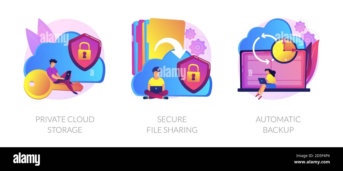 Web hosting platform vector concept metaphors Stock Vector Image & Art ...