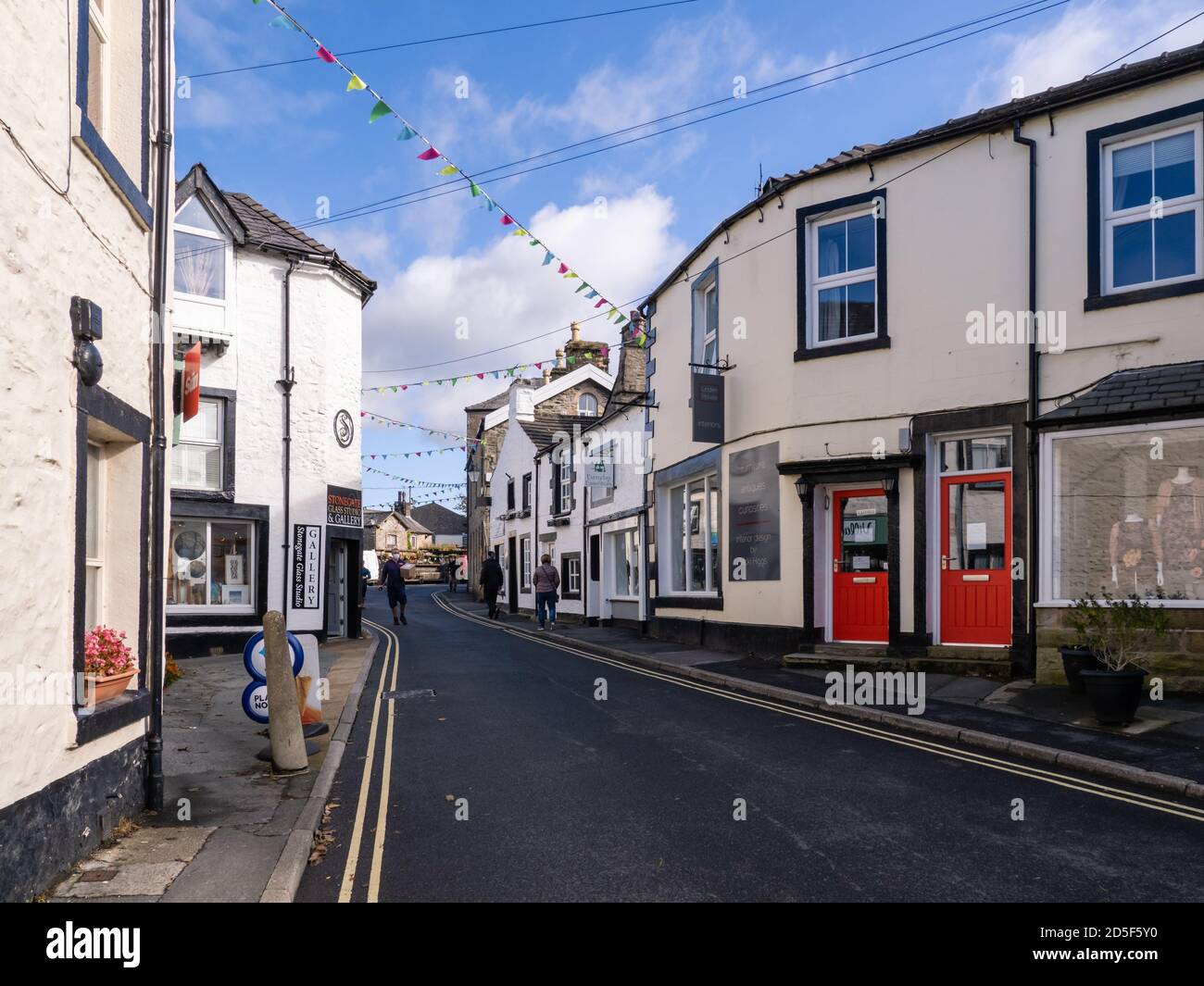 08.09.2020 Ingleton, North Yorkshire, UK. Ingleton is a village and ...