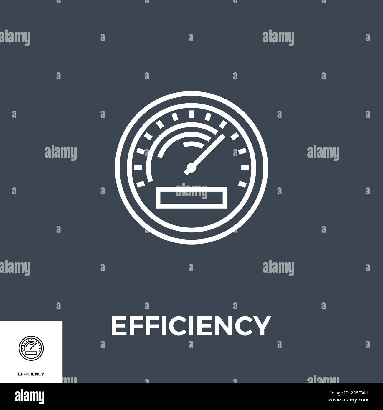 Efficiency Line Icon Stock Vector Image & Art - Alamy