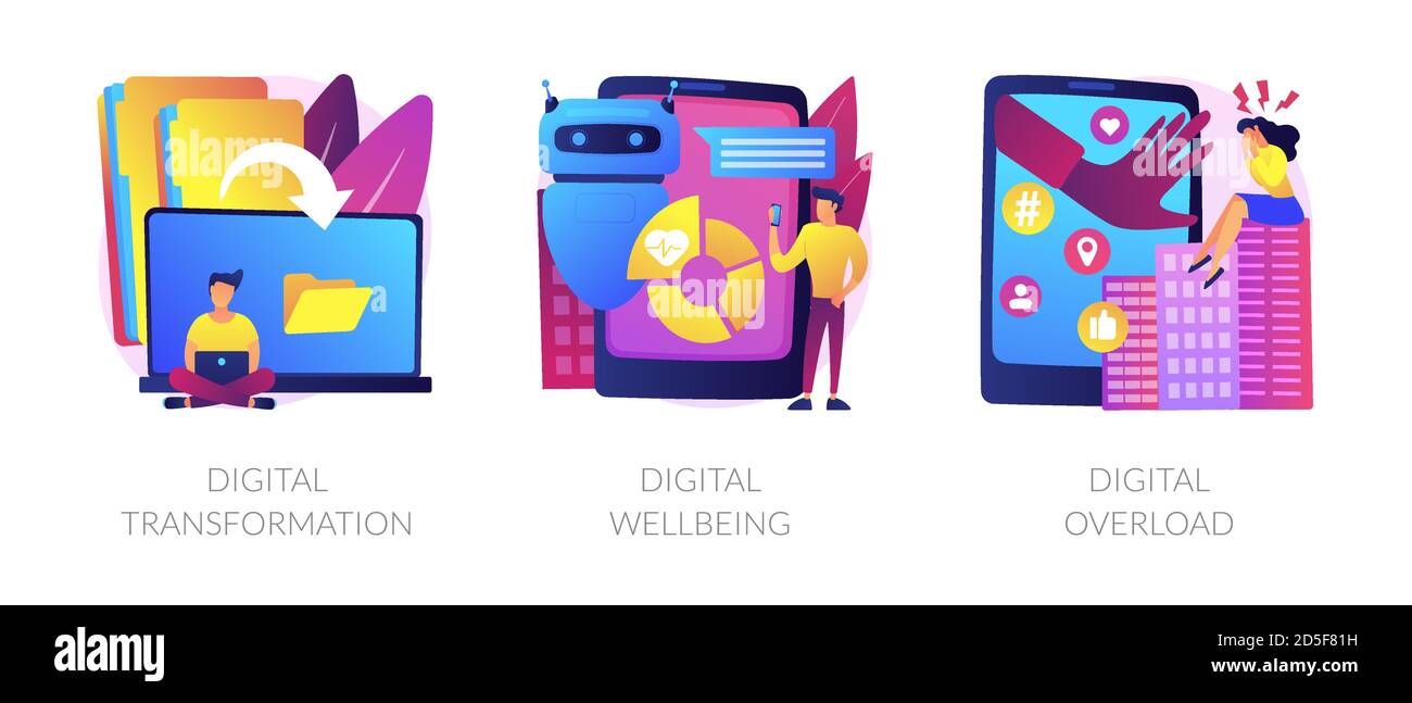 World digitalization vector concept metaphors Stock Vector Image & Art - Alamy