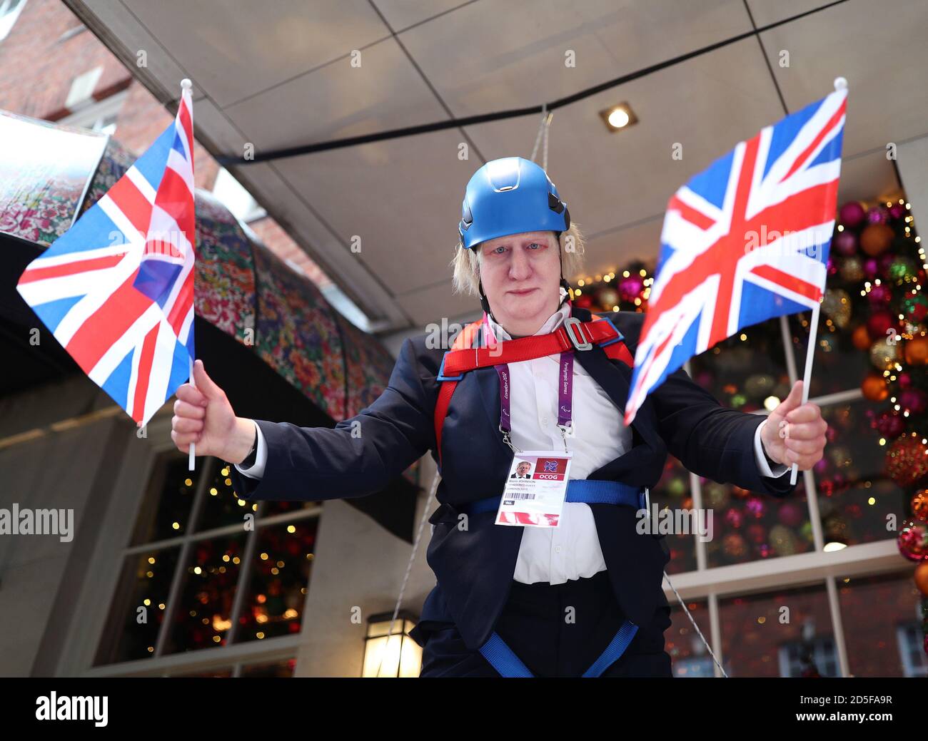 Suspended outside richard carings 34 mayfair restaurant hi-res stock ...