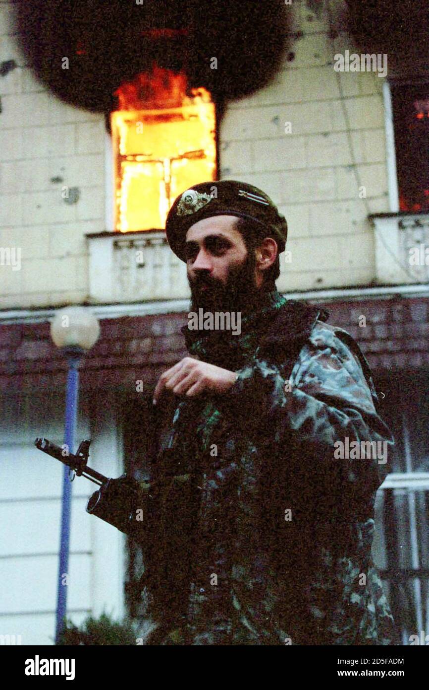 Chechen fighter hi-res stock photography and images - Alamy