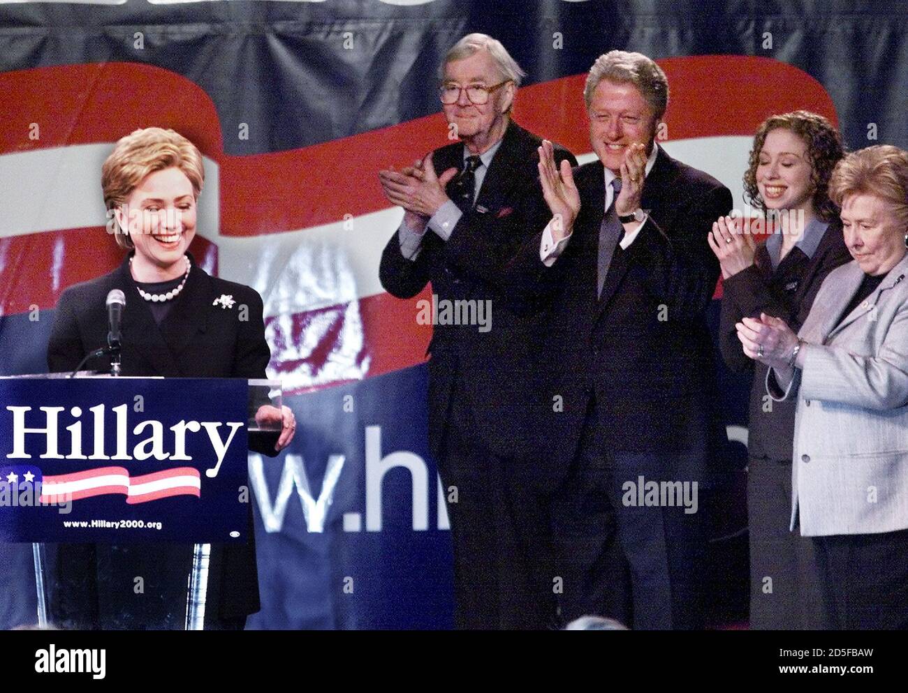Hillary with mother dorothy rodham hi-res stock photography and images ...
