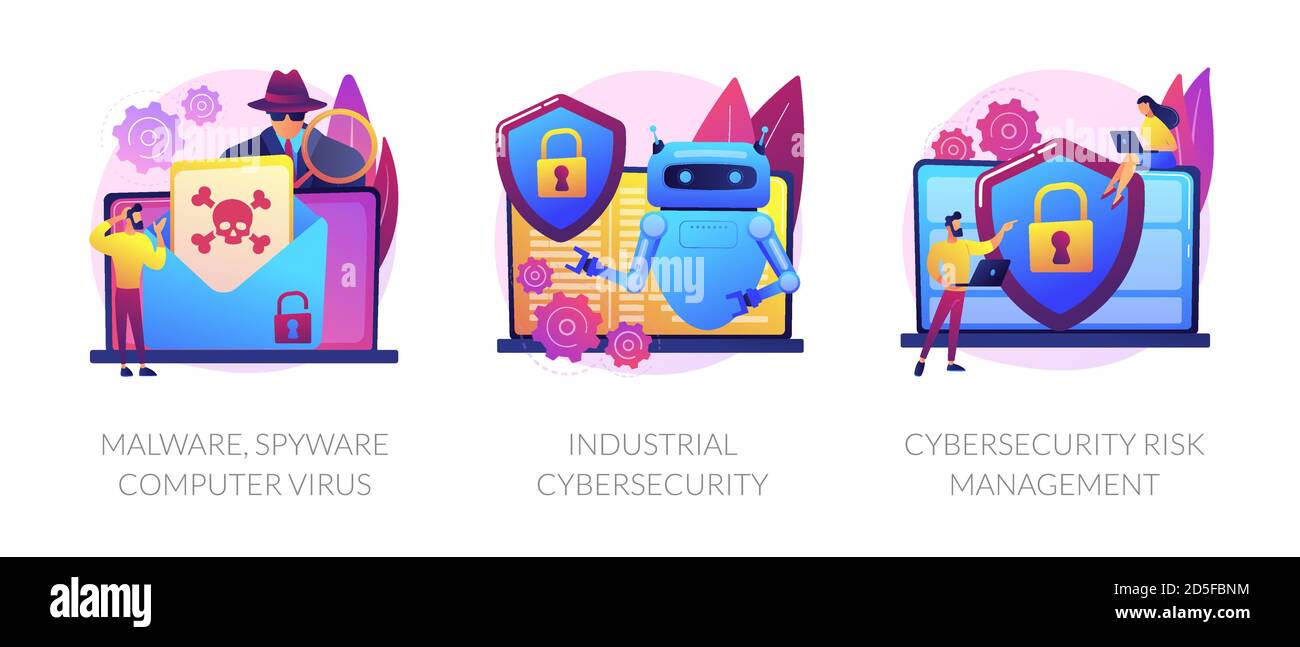Computer cybersecurity icon Cut Out Stock Images & Pictures - Alamy