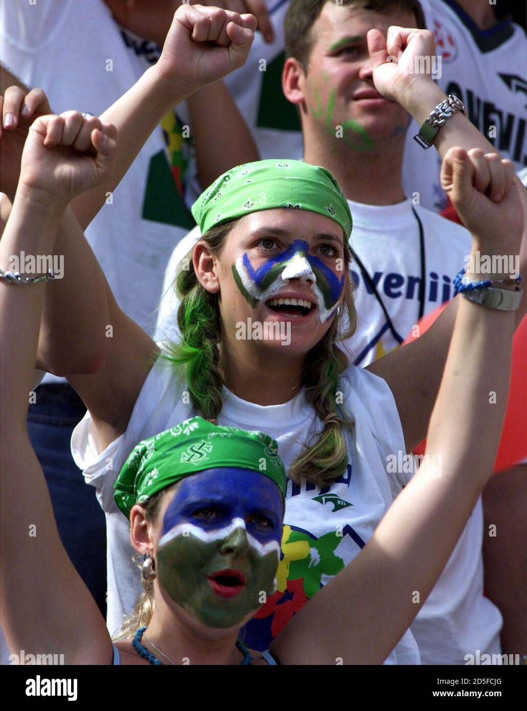 Slovenian soccer fans hi-res stock photography and images - Alamy