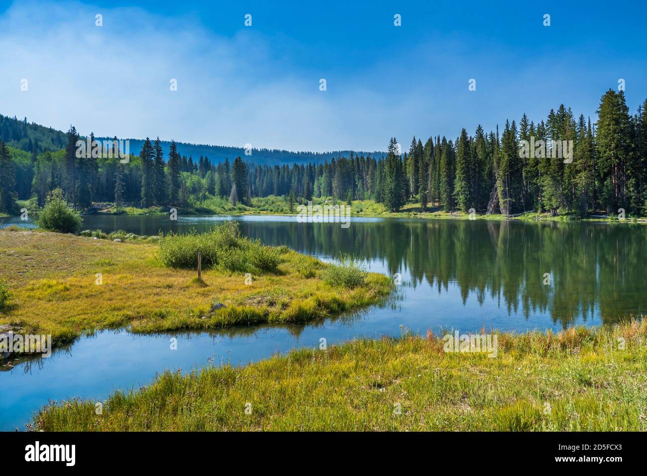 Jumbo Lake, Mesa Lakes area, Grand Mesa, Colorado Stock Photo - Alamy
