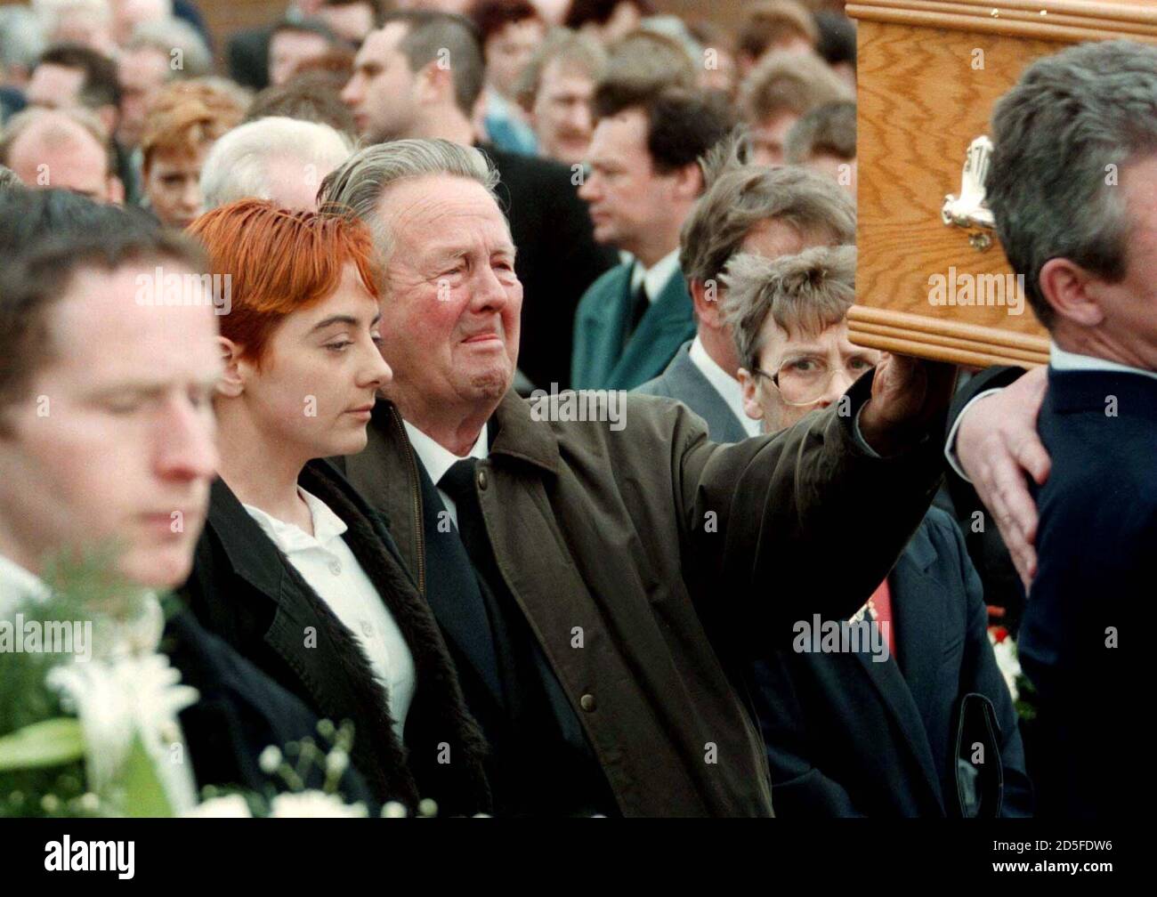 At her funeral in portadown hi-res stock photography and images - Alamy