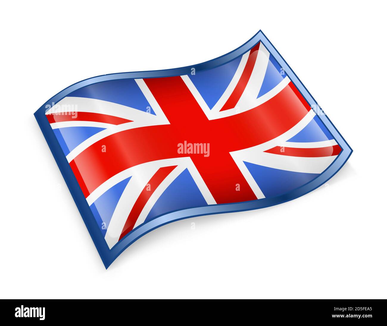United Kingdom Flag Icon Stock Photo - Alamy