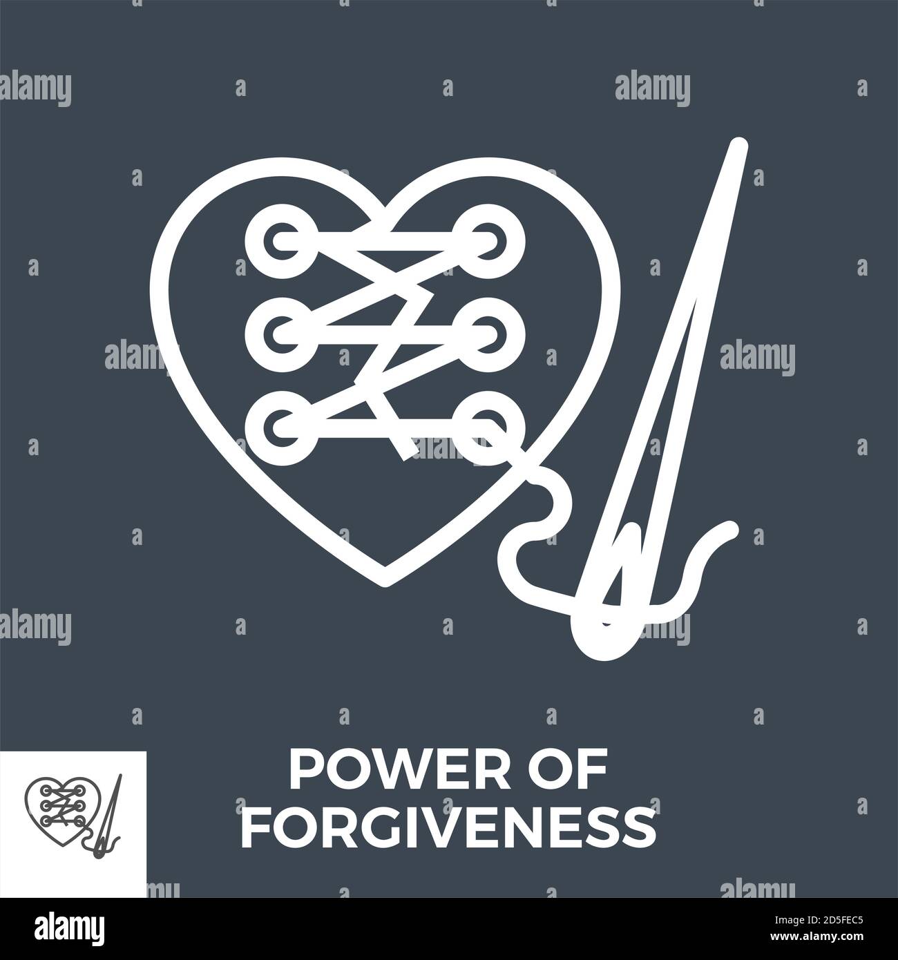 Power of forgiveness Stock Vector Image & Art - Alamy