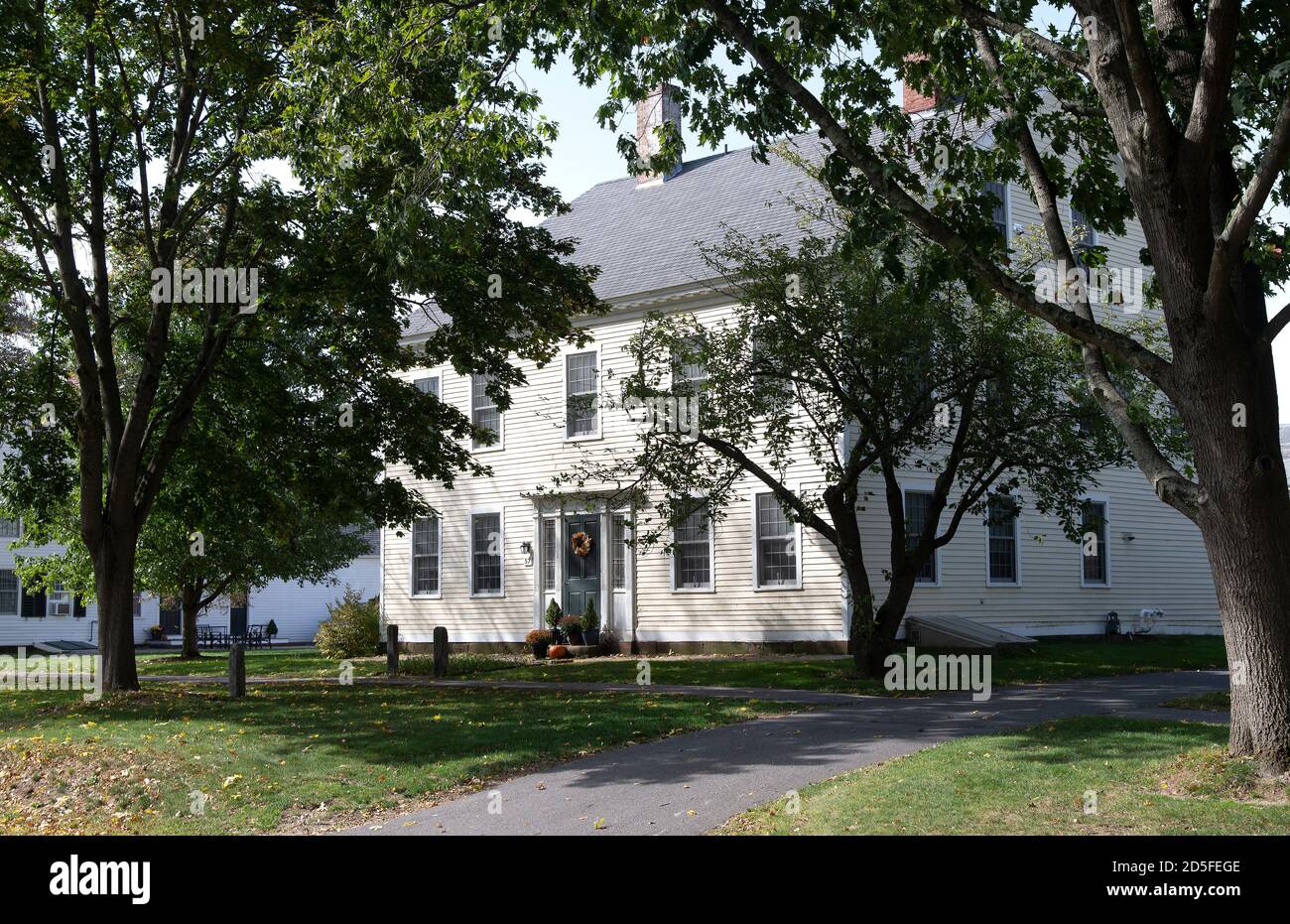 Historic Deerfield Village, Deerfield, Massachusetts, USA, An example ...